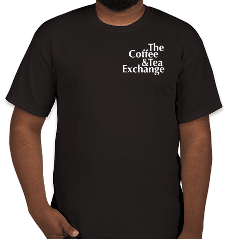 Coffee & Tea Classic Logo T-Shirt, Black • The Coffee & Tea Exchange